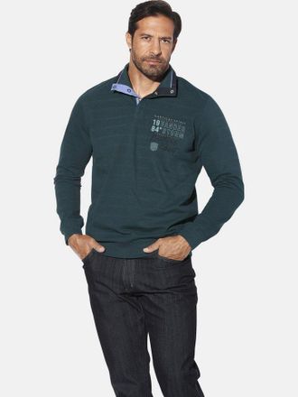 Jan Vanderstorm Sweatshirt MAGNUSDAL mit elastischem Saumbund