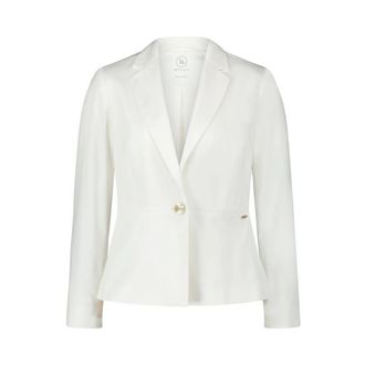 Betty & Co Kurzer Blazer - - Jackets - Damen - Wei&szlig; - XL