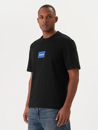 HUGO BOSS T-Shirt Nayonix 50554382 Schwarz Regular Fit