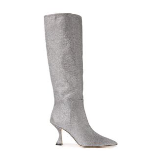 Stuart Weitzman Xcurve 85 Slouch Stiefel - - Shoes - Damen - Grau - 37 1/2 EU