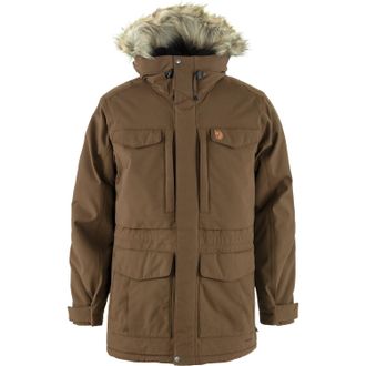 Fj&auml;llr&auml;ven Herren Nuuk Parka, Dark Oak, XL
