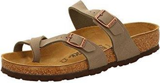 Birkenstock 071071 Mayari stone, Birkibuc Femme Stone EU 38