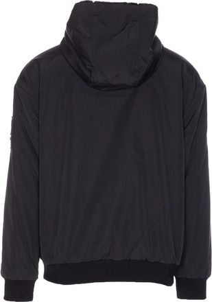 Moose Knuckles Faux-Fur Hooded Jacket - Black
