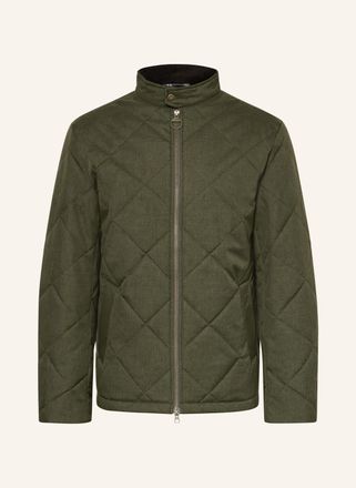 Barbour Steppjacke Harrington Qlt gruen