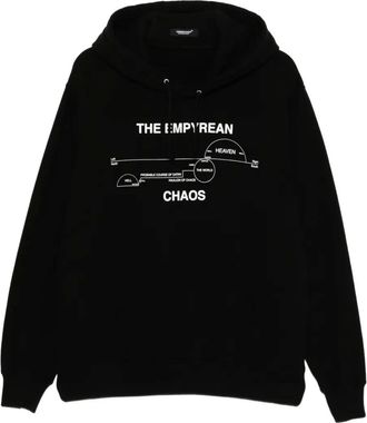 Undercover hoodie à slogan imprimé - Noir