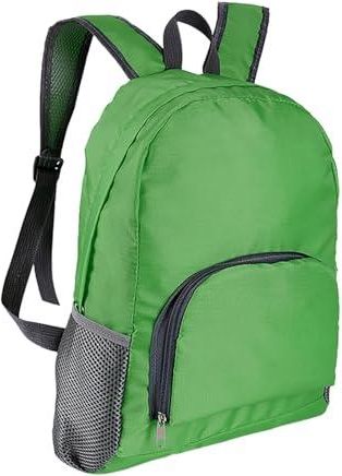 Generic Grand sac &agrave; dos dext&eacute;rieur l&eacute;ger imperm&eacute;able pliable pour ordinateur portable de 17 pouces, Vert, taille unique