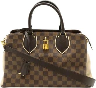 Louis Vuitton Sac bandouli&egrave;re vintage Damier Canvas Pre-owned - Femme - Pre-owned - Brun - Taille: ONE Size