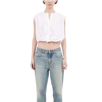 Odeeh Femme, Blouses et Chemises, Blanc, Taille: 40 FR Bluse