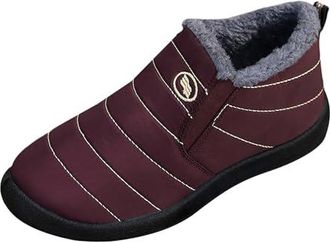Generic Bottines dhiver pour femme - Doublure en polaire chaude - Confortables - Imperm&eacute;ables - Avec semelle antid&eacute;rapante - Chaussures d&eacute;contract&eacute;es l&eacute;g&egrave;res 