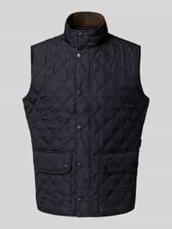 Barbour Regular Fit Steppweste mit Druckkn&ouml;pfen Modell LOWERDALE GILET