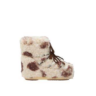 Moon Boot Femme, Chaussures, Beige, Taille: 36 EU Bottes Icon Low Curly