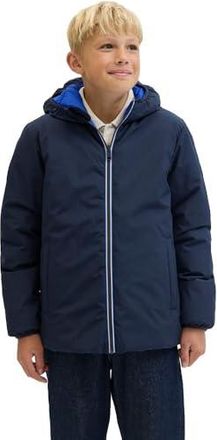 Jack & Jones Jjebrook Sn Jnr Veste r&eacute;versible pour homme, Sky Captain, 176