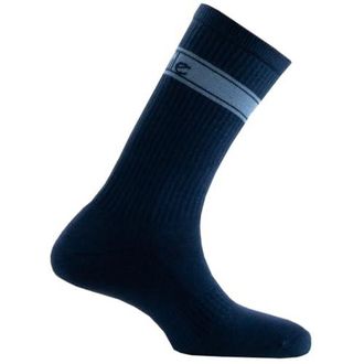 Achile Mi-chaussettes de sport color&eacute;es Made in France - couleur - Marine - Pointure - 39-46