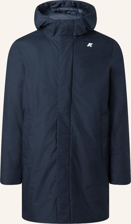 K-Way K-Way Funktionsjacke Thomas Warm Micro Canvas blau