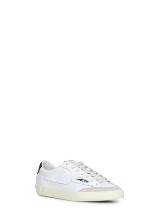 Autry Mens Sneakers Windscape Low White Leather Calf Trainers