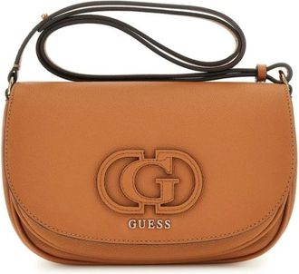 Guess Femme, Sacs, Brun, Taille: ONE Size Sac bandouli&egrave;re Calebra
