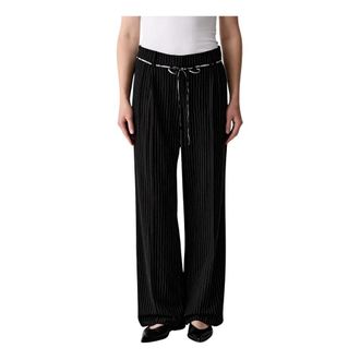 Karl Lagerfeld Weite Hosen - - Trousers - Damen - Schwarzk - S