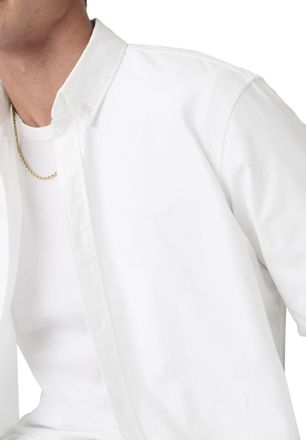 Levi's Herren Authentic Button Down Bright White L