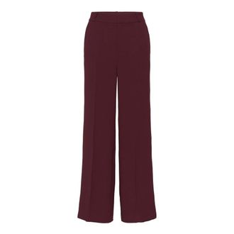 Inwear Pantalon Fente Cabernet- Design Moderne et - Femme - Pantalons - Rouge - Taille: 44 FR