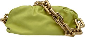 Bottega Veneta Crossbody Bags - Bottega Veneta Pouch Chain - Lemongrass - Gr. unisize - in Grün - für Damen
