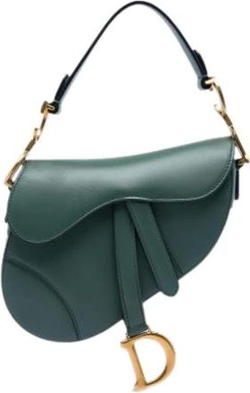 Dior Sac port&eacute; &eacute;paule doccasion - Femme - Pre-owned - Vert - Taille: ONE Size