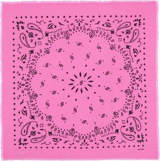 Kujten Grand bandana cachemire imprimé - Grand Bandana Hachiko