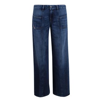Diesel Gerades Jeans - - Jeans - Damen - Blau - W26