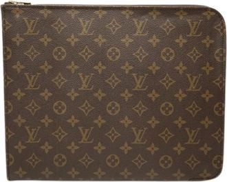 Louis Vuitton Pre-owned Monogram Canvas Clutch - Femme - Pre-owned - Brun - Taille: ONE Size