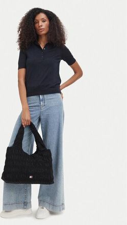 Tommy Jeans Handtasche Tjw Urban AW0AW19076 Schwarz