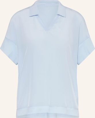 Marc Cain Blusenshirt Im Materialmix blau