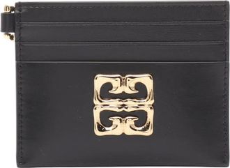 Givenchy porte-cartes 4G Liquid (2010-2025) - Noir