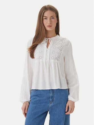Only Bluse Lennyo 15366732 Wei&szlig; Regular Fit