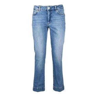 Sportmax Schermo Cropped Bootcut Jeans - - Jeans - Damen - Blau - W30