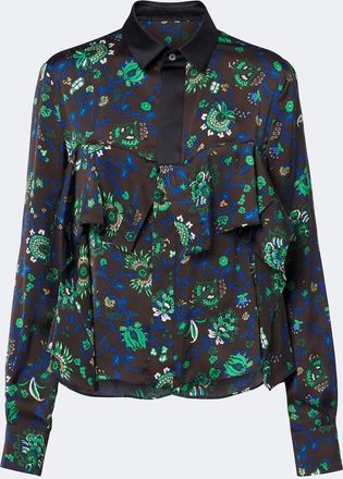 sacai Bedruckte Bluse
