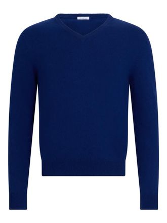 Malo V-neck sweater - Bleu