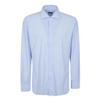 Barba Neck Shirt - - Shirts - Herren - Blau - L