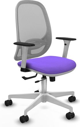 Piqueras y Crespo Cilanco verstellbarer Schreibtischstuhl mit 1D-Armen, h&ouml;henverstellbare Lendenwirbelst&uuml;tze, ausgestattet mit Syncro/Translack und Schneideschaum, mit 