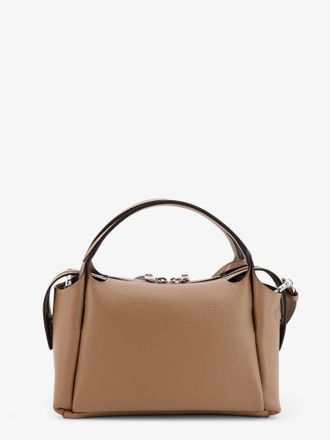 Tod's Womens Leather Crossbody Bag Apa Brown Shoulder