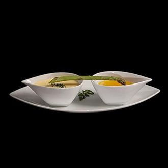 Holst Porzellan Menagen- & Saucenset 3-tlg. 35 x 18 cm