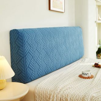 Generic Elastische Jacquard Kopfteilbezug, haustierfreundlicher & einfach anzubringender Kopfteilbezug kratzfester waschbarer Staubschutzbezug f&uuml;r Schlafzimme