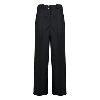 Moncler Wide Hosen - - Trousers - Damen - Schwarzk - XS