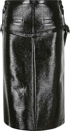 Courrèges Midirock - Schwarz