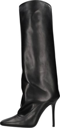 The Attico Femme, Chaussures, Noir, Taille: 41 EU Bottes Sienna en cuir