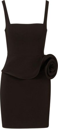 Adrianna Papell Abendkleid Stretch Crepe Mini Dress Minikleid mit gro&szlig;em Sch&ouml;&szlig;chen-Detail