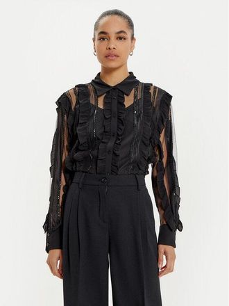 Access Fashion Hemd 44-7013-781 Schwarz Regular Fit