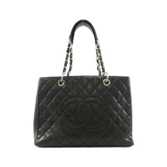 Chanel Pre-owned Lammfell Umh&auml;ngetasche - - Pre-owned - Damen - Schwarzk - ONE SIZE