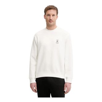 A|X Armani Exchange Rundhalsausschnitt-Sweatshirt mit Logo - - Sweatshirts & Hoodies - Herren - Wei&szlig; - 2XL