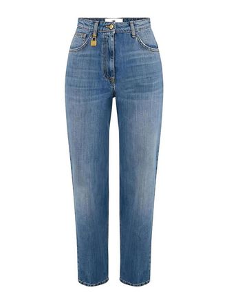 Elisabetta Franchi Jean Droit - Bleu