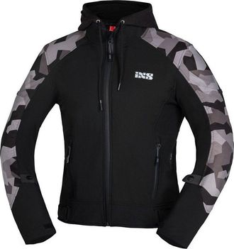 IXS Motorradjacke Moto Camo Motorrad Textiljacke Atmungsaktiv protektoren