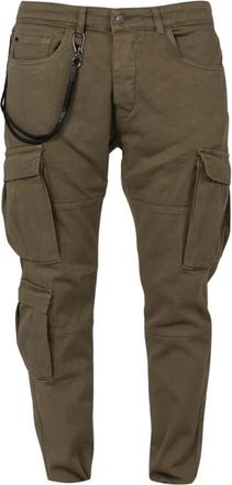 Xagon Man Slim-fit Hose - - Trousers - Herren - Gr&uuml;n - L